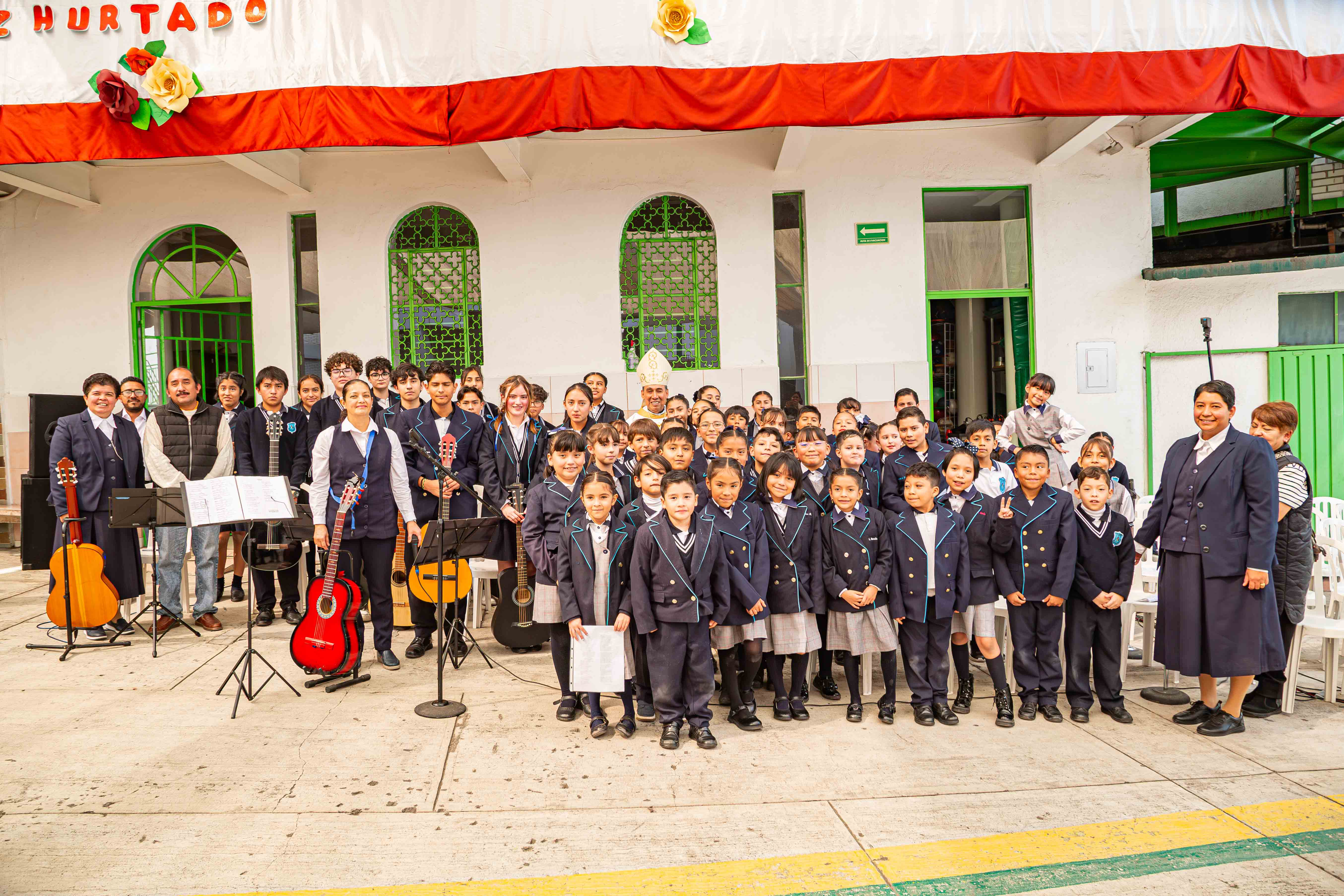 Visita Pastoral al Colegio Fernando Montes de Oca - Arquidiócesis de ...